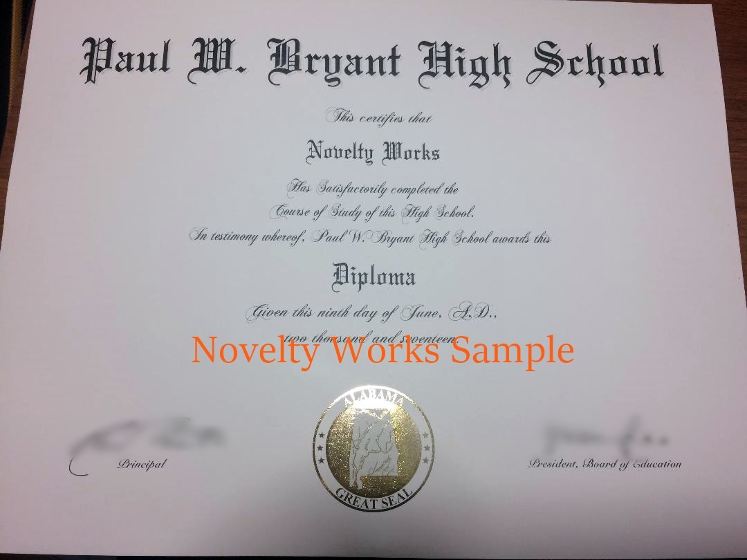 High School Diploma Transcript Novelty Works Degrees