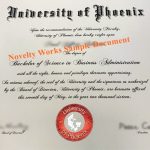 Xpress Deluxe Diploma with Transcripts - Novelty Works Degrees